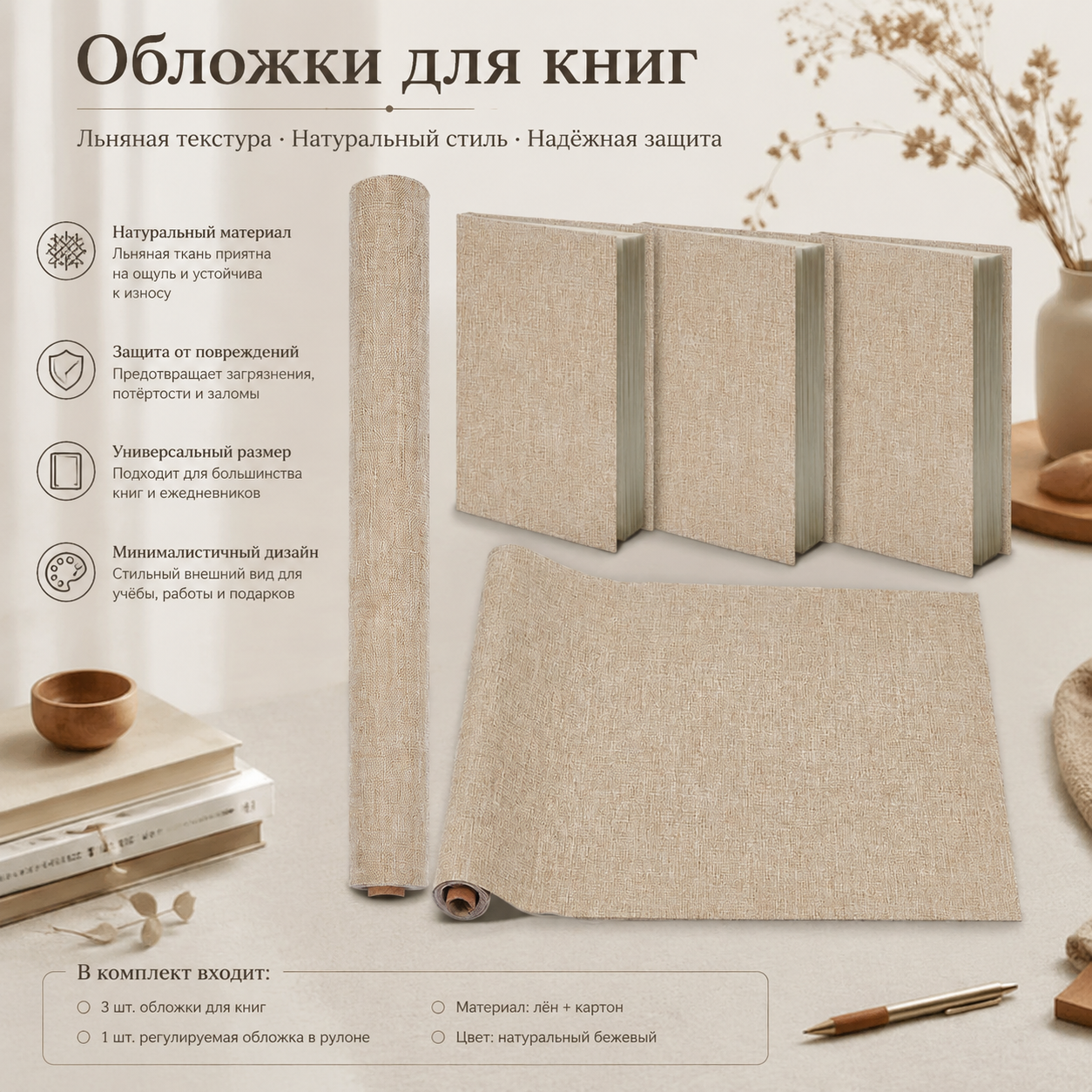 1 шт. искусственной льняной ткани с бумажной основой для изготовления бархатной коробки для переплета книг