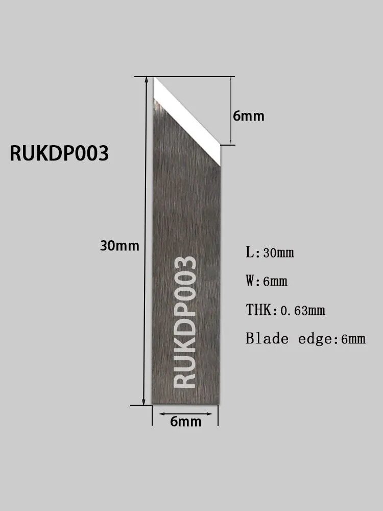 RUKing RUKDP003 Вибрационное лезвие кожаный картон станок для резки с ЧПУ вибрационное лезвие 10шт