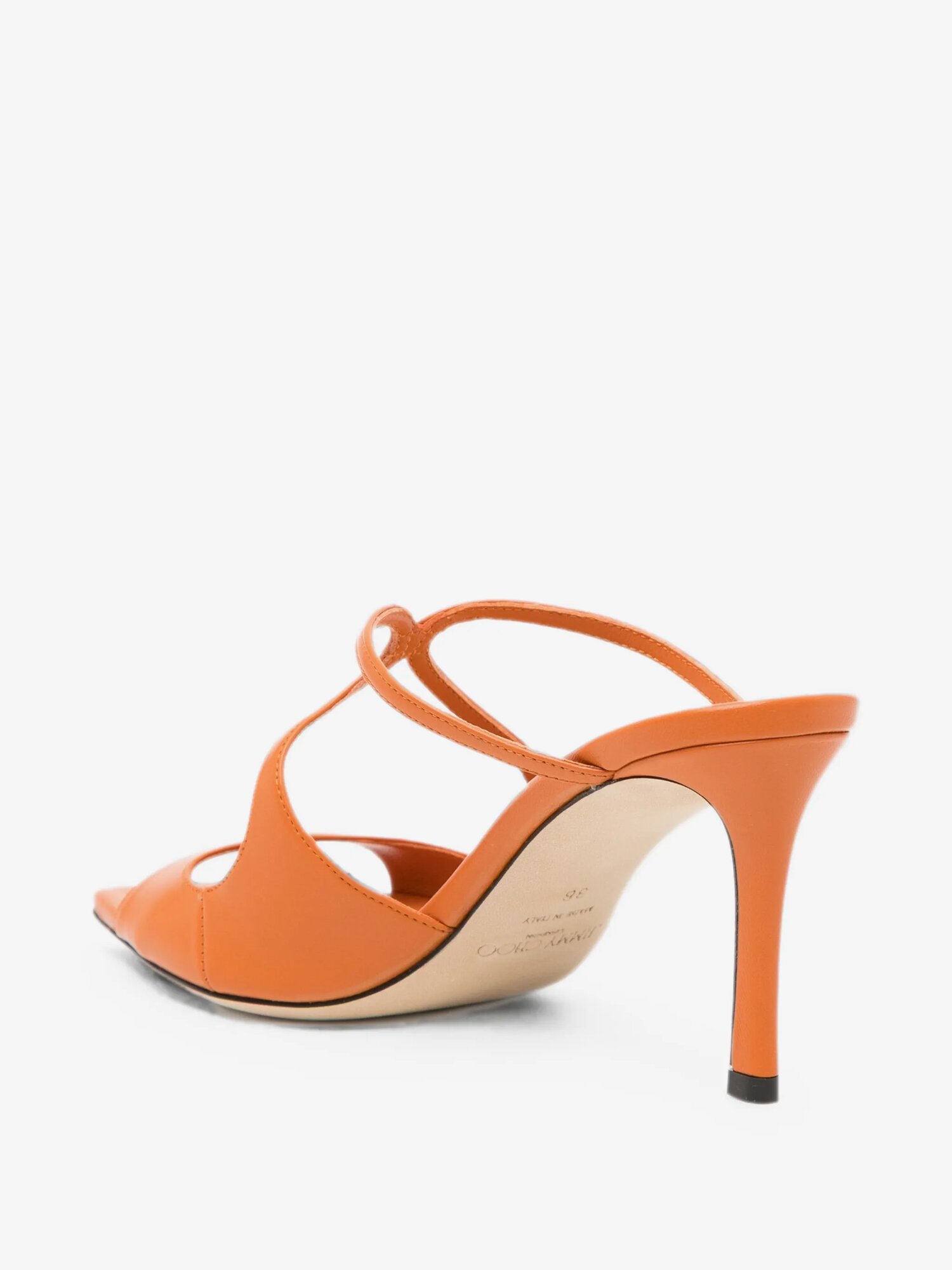 Босоножки JIMMY CHOO Anise, размер 40, оранжевый — фото 1