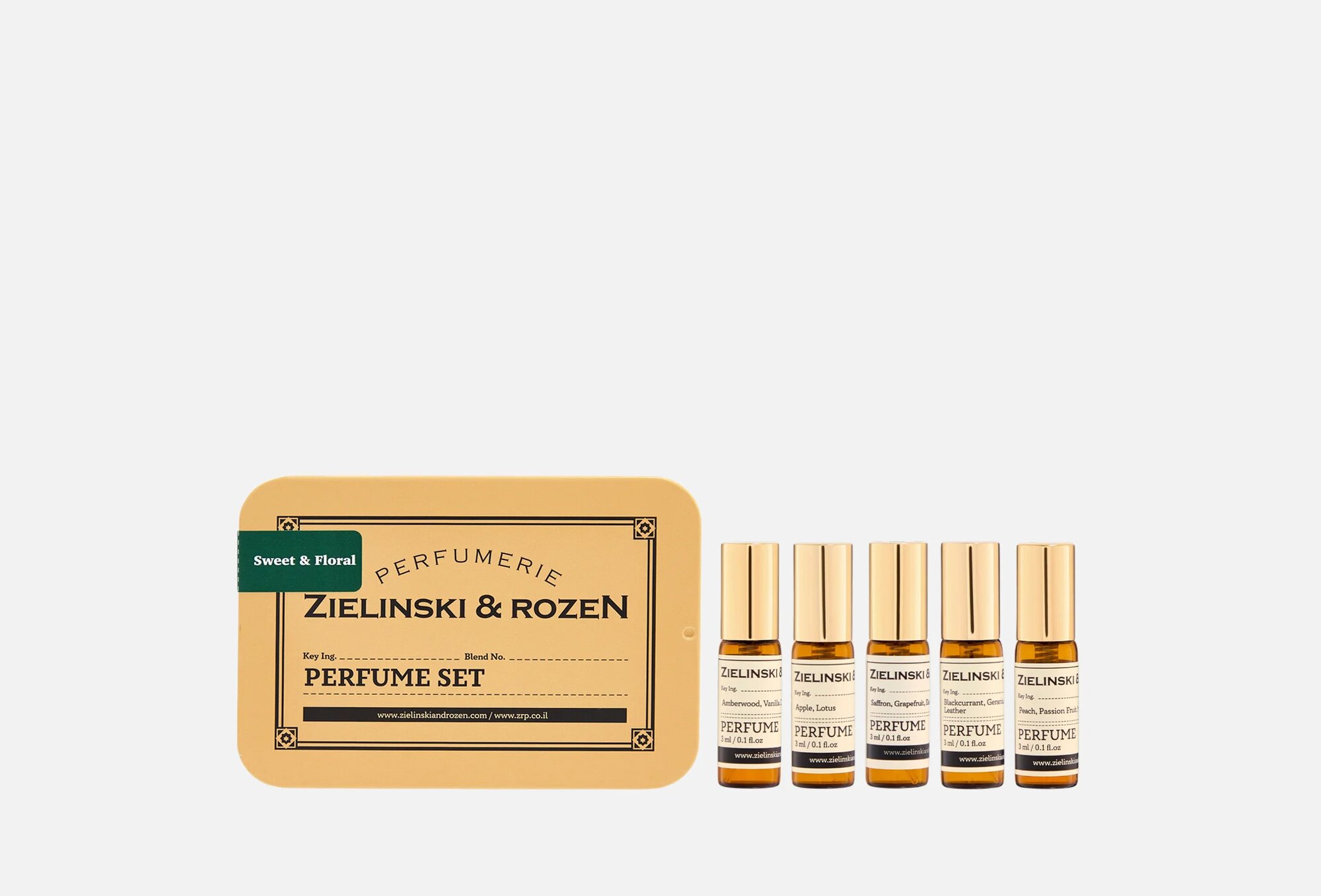 Zielinski & Rozen Парфюмерный набор Sweet & Floral #2