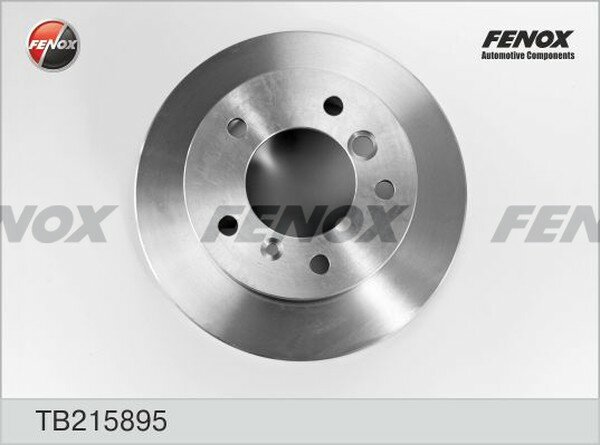 Тормозной диск задний FENOX TB215895 272x16 5 отверстий Mercedes-Benz Sprinter 95-06, Vw Lt 96-