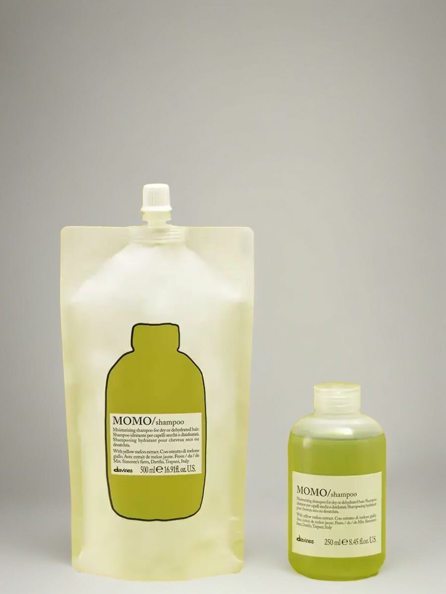 MOMO Shampoo Refill Шампунь для глубокого увлажнения волос 500 мл