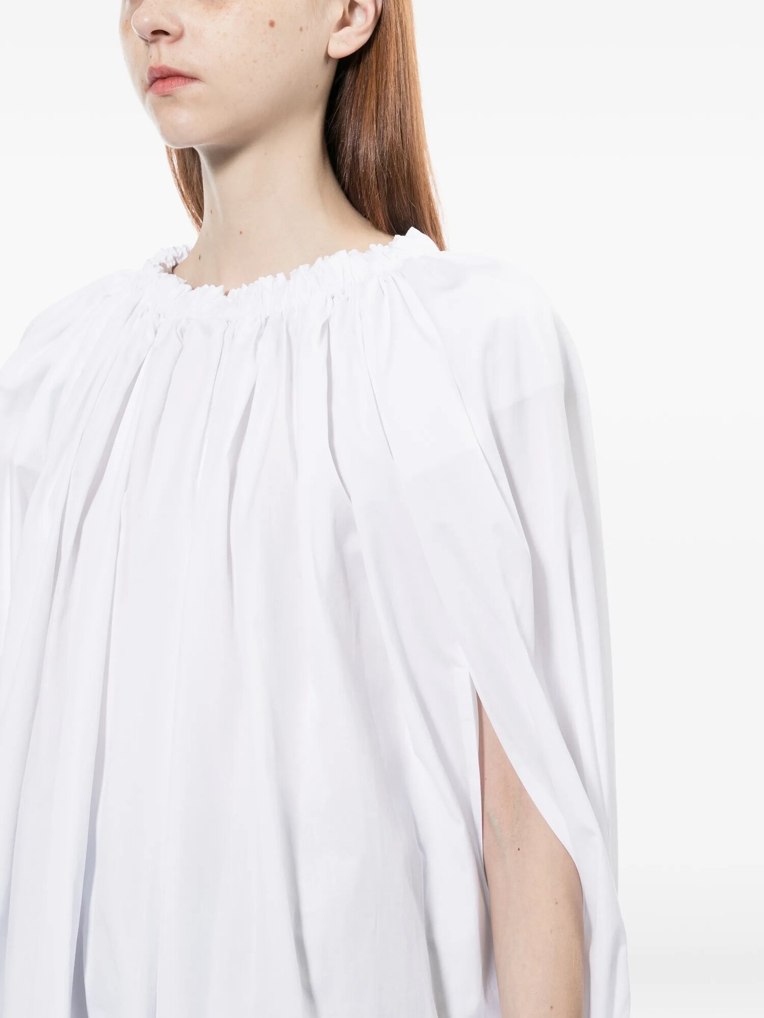 Блуза COMME des GARCONS, размер 46, белый — фото 1