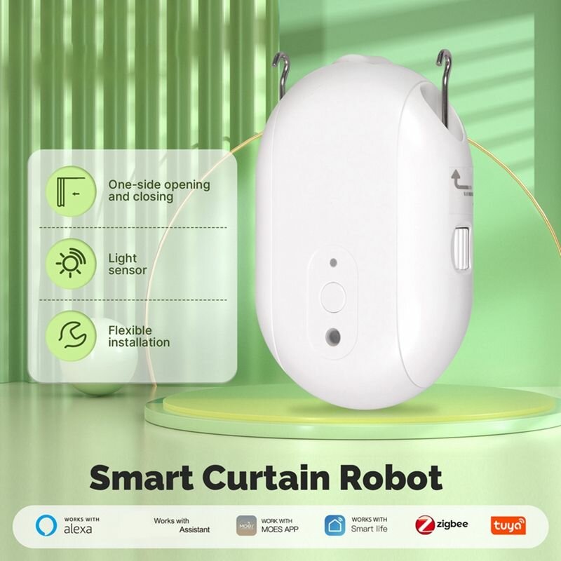 Tuya ZigBee Умный Электрический Робот-Штородержатель С Синхронизацией И Автоматическим Открыванием И Закрыванием