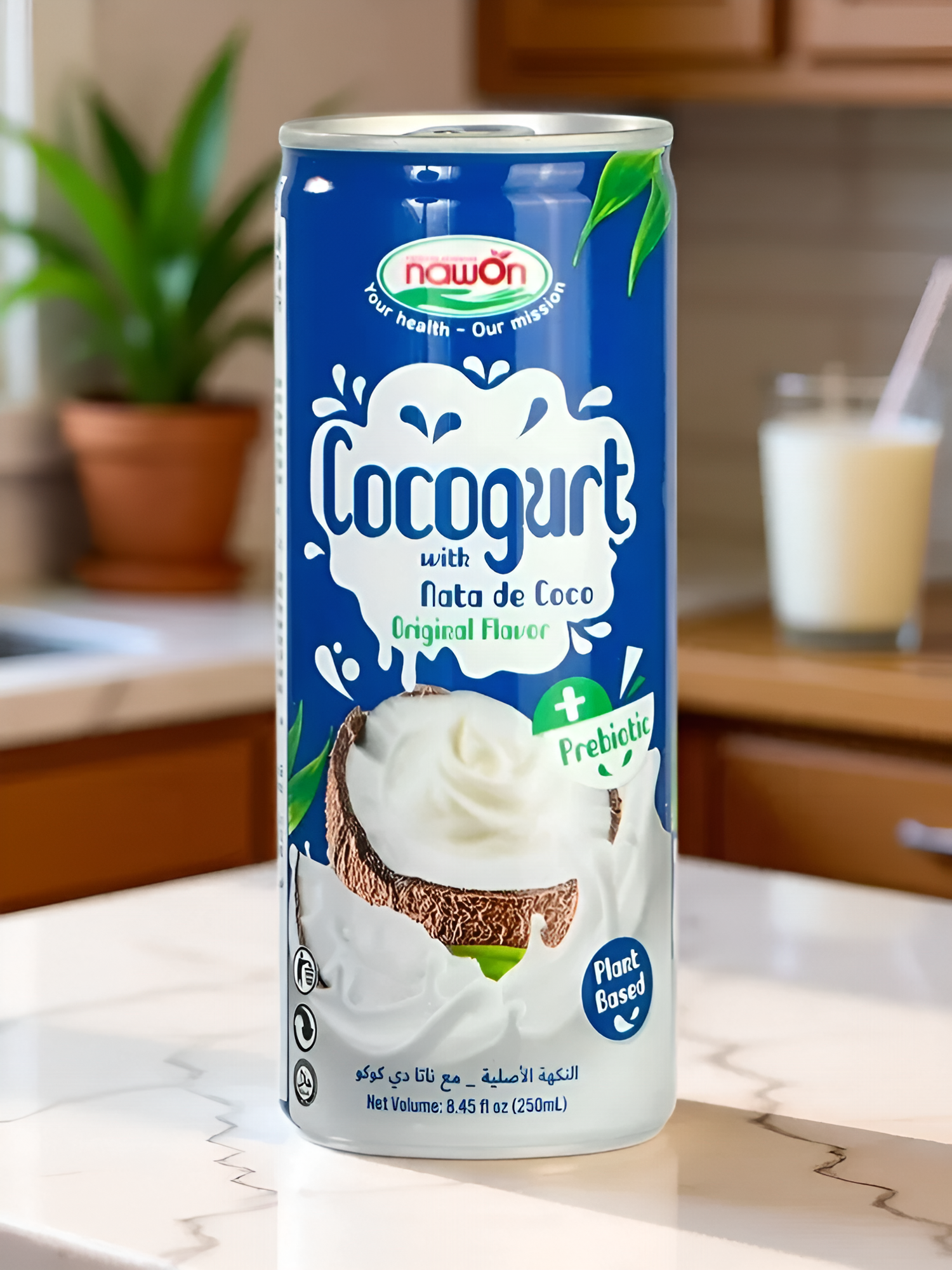 Напиток Cocogurt, со мякотью кокоса, с пребиотиками, негазированный, 250мл