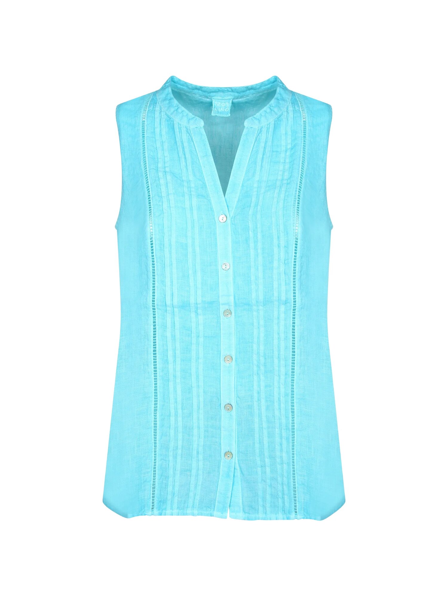 Топ Pintuck-detail sleeveless top