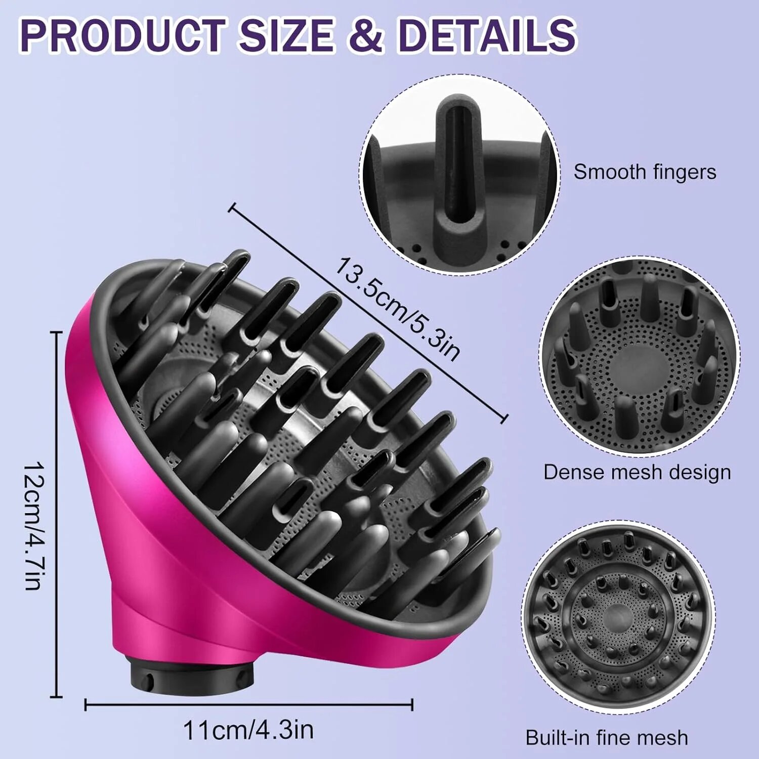 Диффузор для Dyson Airwrap, Rose — фото 1