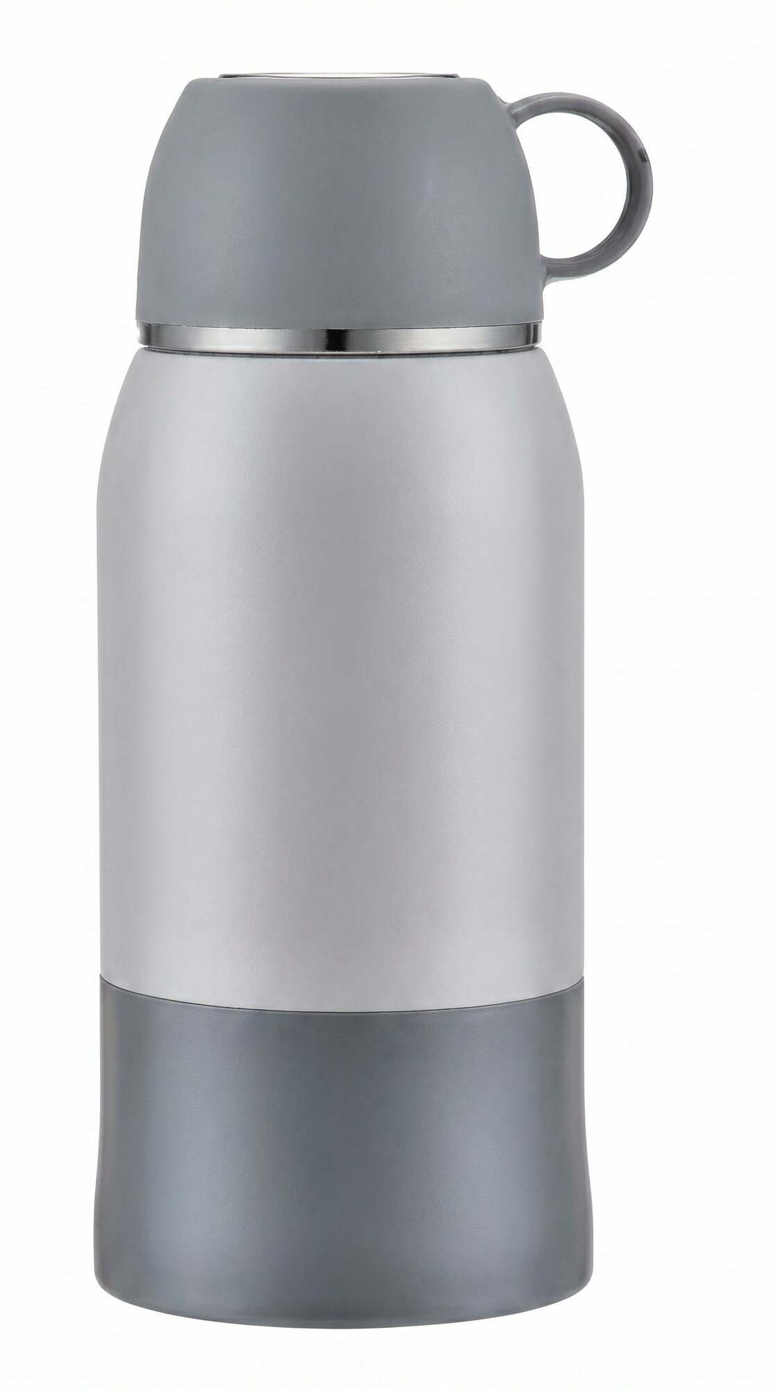 Термос Funjia Home Simple And Portable Insulation Cup 600 ml, серый