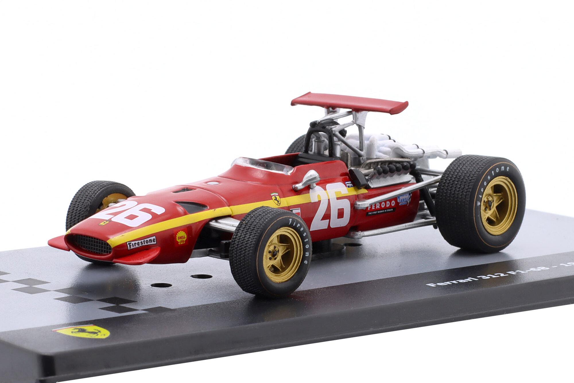 Модель коллекционная ALTAYA Ferrari 312 F1-68 #26 formula 1 1968 jacky ickx / феррари 312 F1-68 ФОРМУЛА-1 джакй иккс