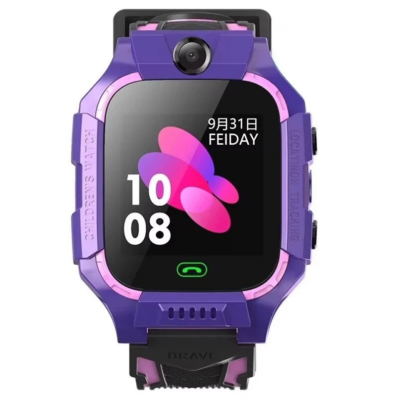 Lenovo 5G Детские Умные Часы с Камерой 8K Фиолетовый, Purple
