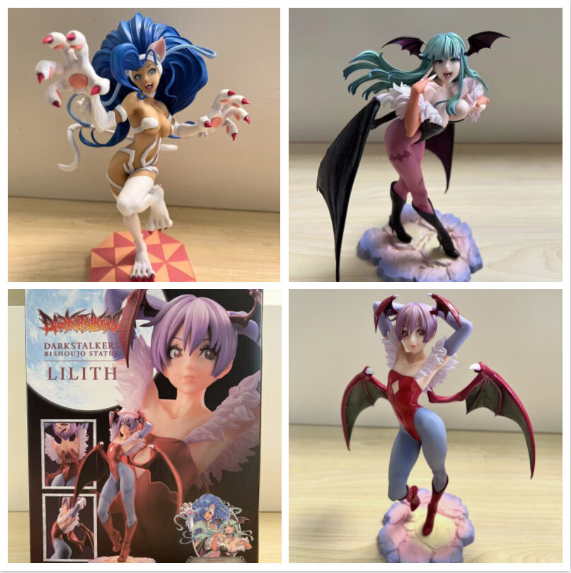 Коллекционная фигурка Pretty Girls Demon Warrior Филичия, из ПВХ, динамичная поза на геометрическом постаменте