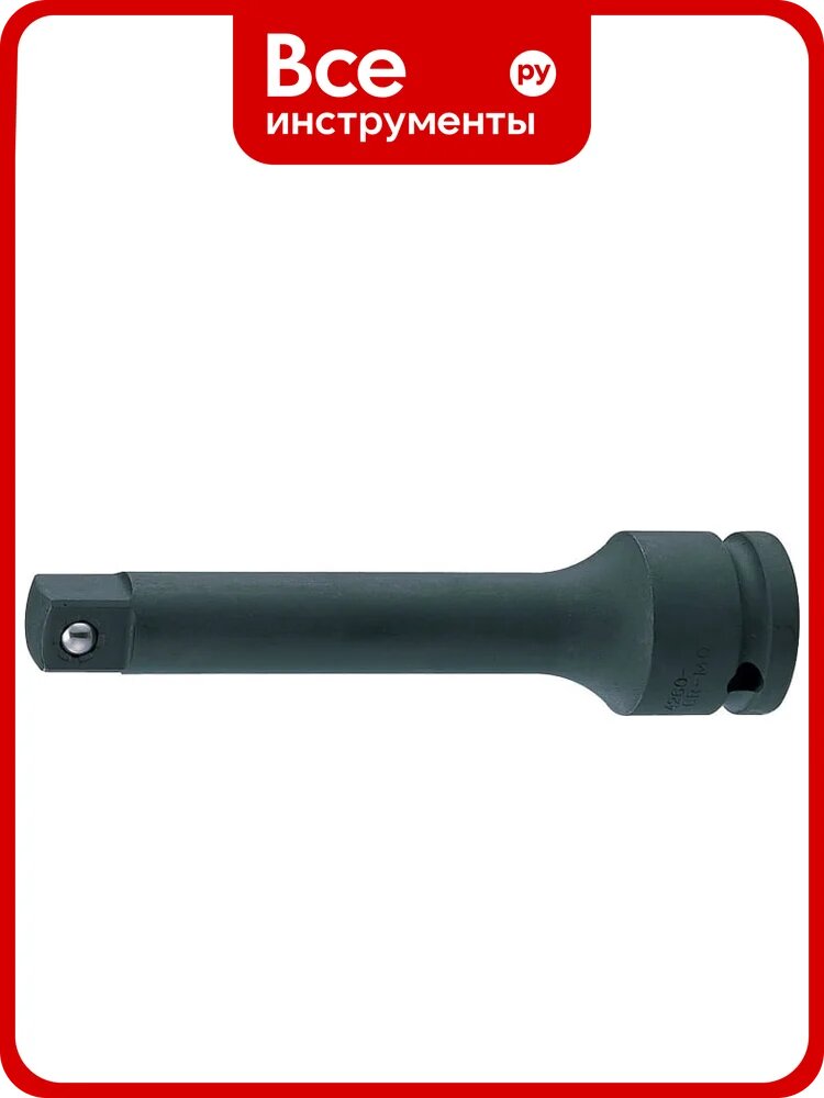 Ударный удлинитель с шариковым фиксатором 1/2", 300мм KING TONY 4260-12P