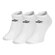 Носки PUMA PUMA Elements Plain Sneaker, комплект, 3 пары, размер 35/38, белый