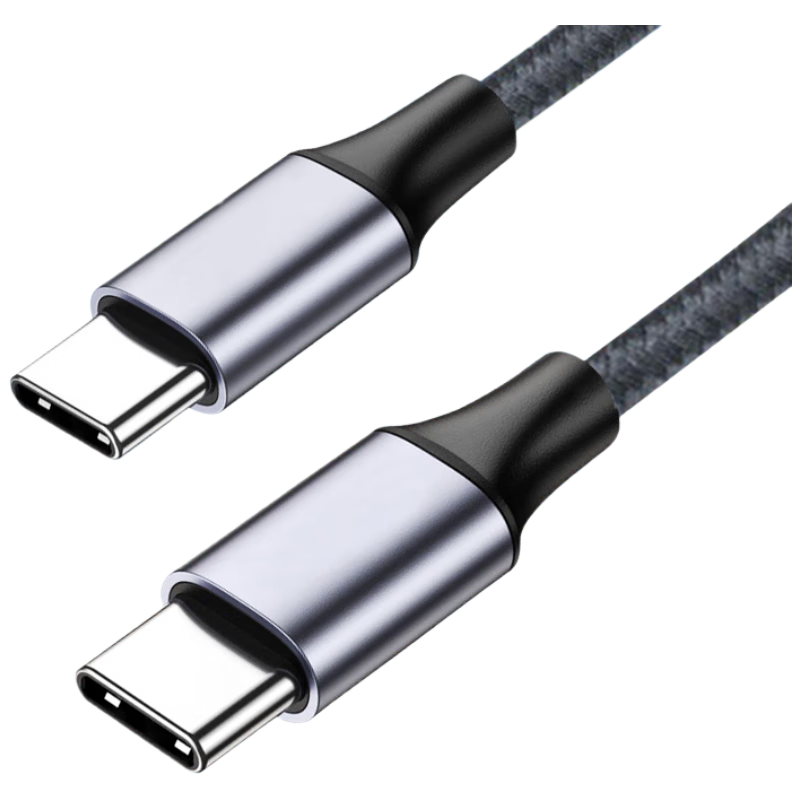 BURLEFRAN Type-C Двойной разъем PD 65Вт быстрая зарядка кабель для iPhone 15/16 Pro Max iPad ноутбук 3м Версия：3