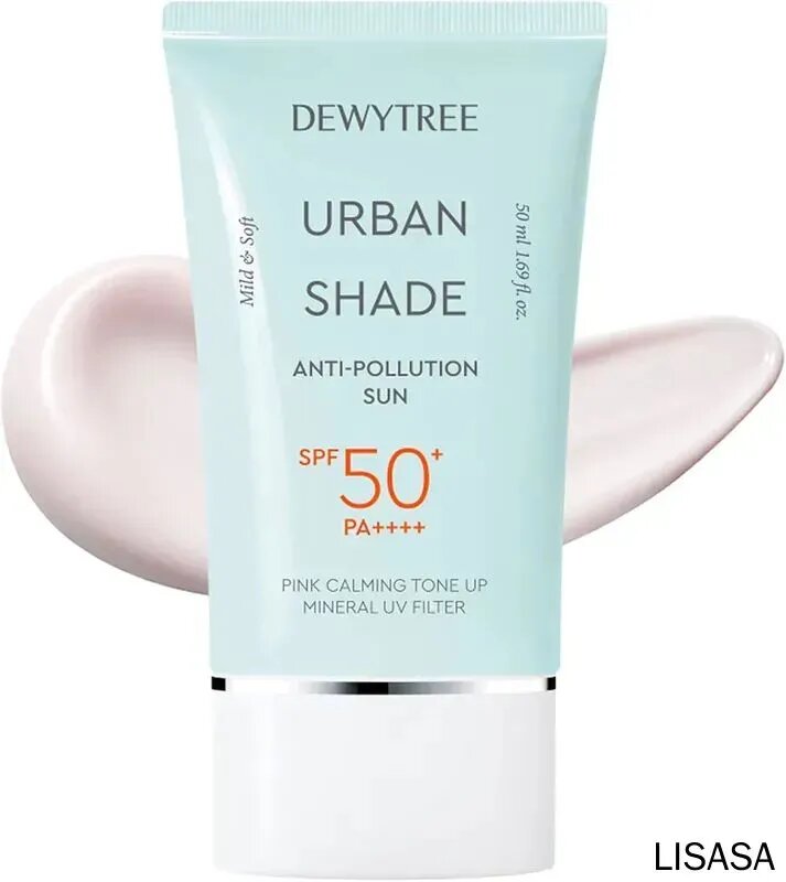 DEWYTREE -Солнцезащитный крем Urban Shade с защитой от загрязнения SPF 50+ Pa++++