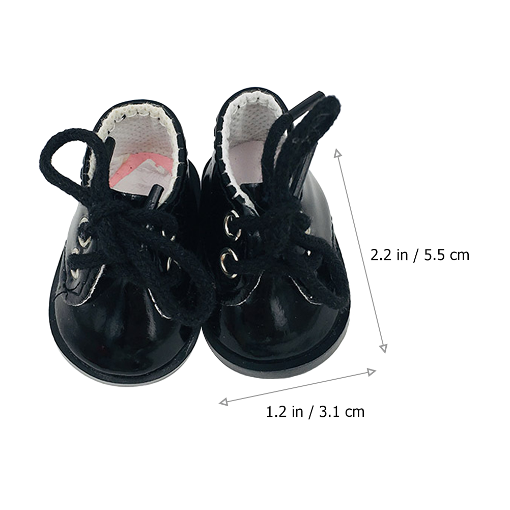 Обувь Для Кукол Миниатюрная Украшение Домика 1 Pair 5.5X3.1X2.6CM