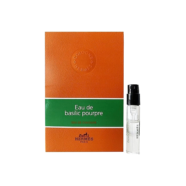 Одеколон Hermes Eau De Basilic Pourpre пробник 2 / Гермес О Де Базилик Пурпре сэмпл