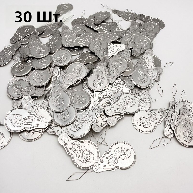 30 шт. прочных металлических нитенабивателей для ручного шитья и швейных машин