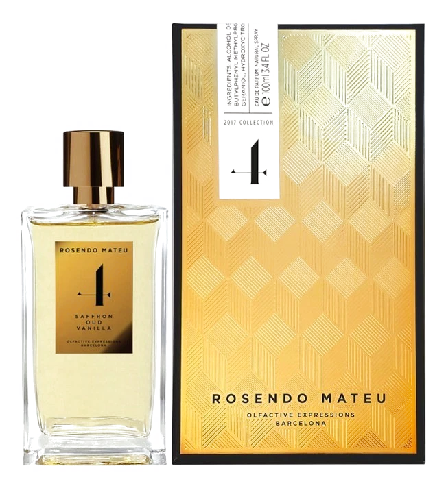 Rosendo Mateu Olfactive Expressions 4 Saffron Oud Vanilla унисекс 100 мл - Розендо Матеу Уд Ваниль