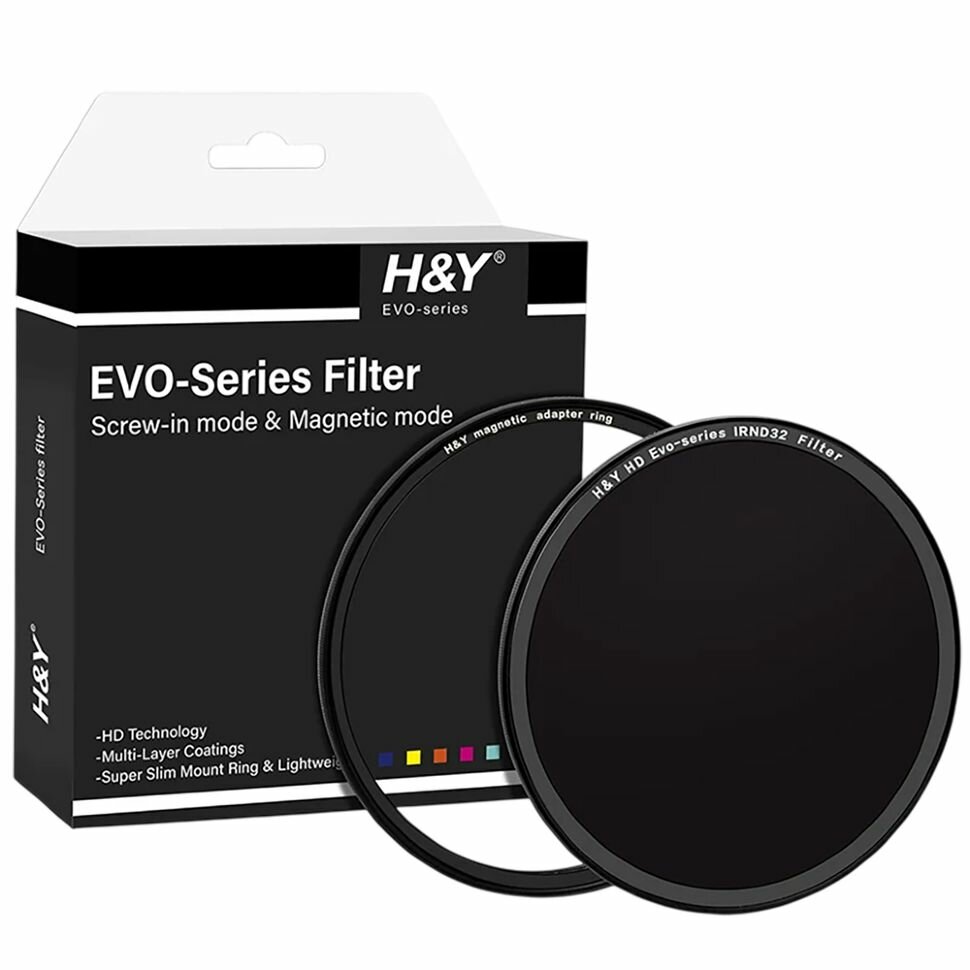Светофильтр H&Y Evo IRND32 72мм