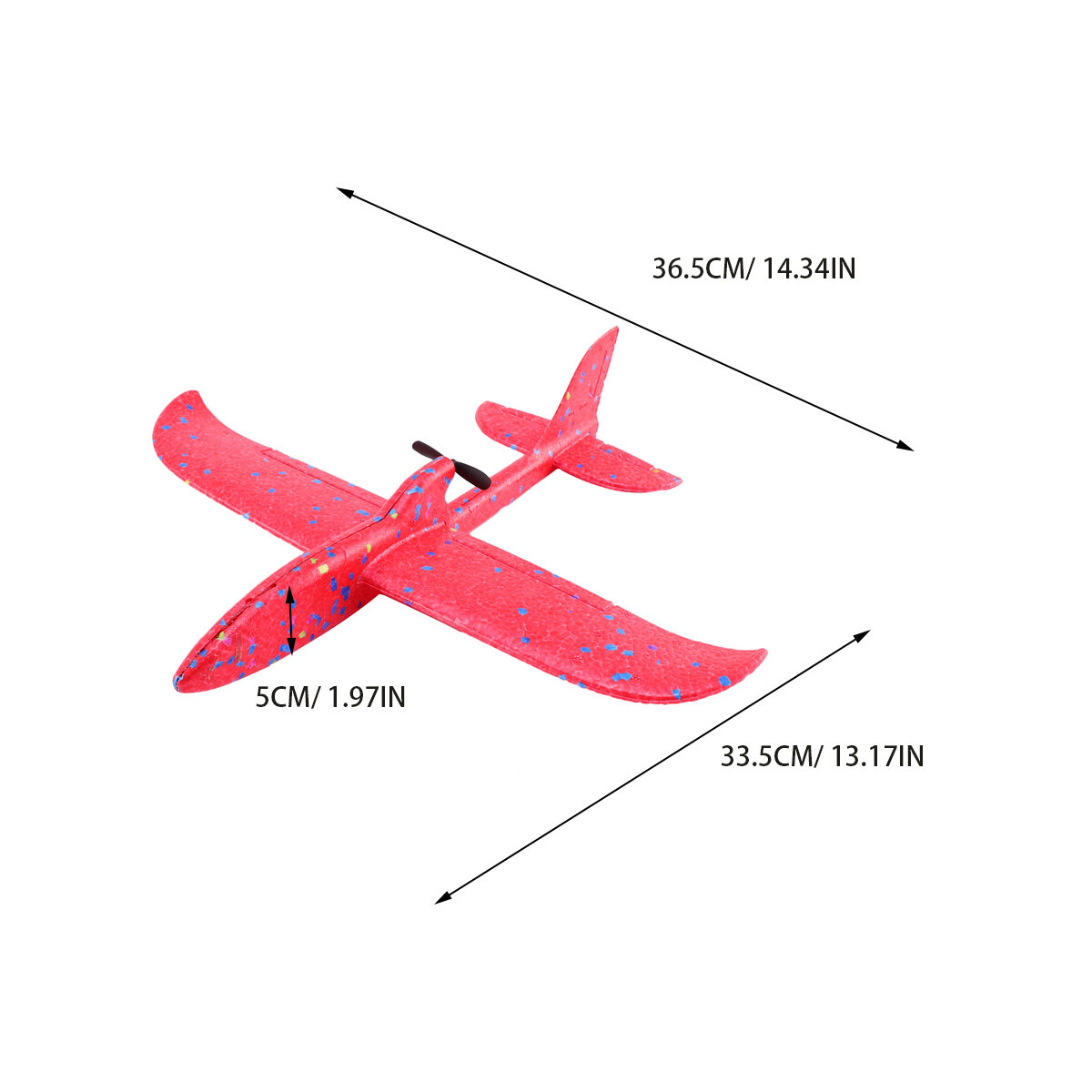 Игрушка В Formе Самолёта Красный 33*32cm Детская Игрушка Для Развития Координации