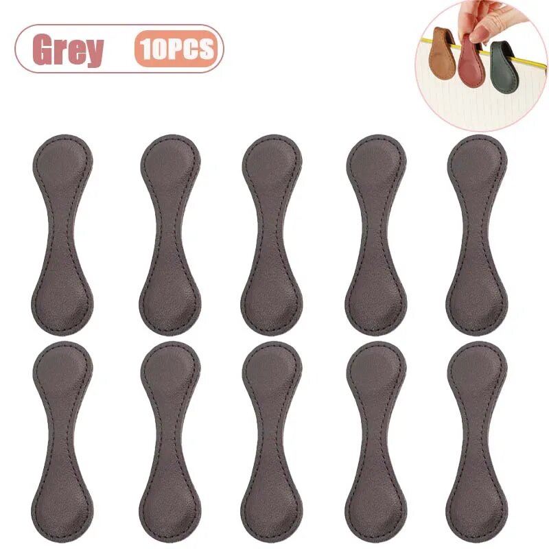 Магнитные зажимы для брюк из кожи 1-10 шт. Серый, Grey-10PCS