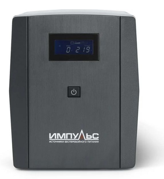 ИБП Импульс Юниор Смарт 1200 720Вт 1200ВА черный, JS12211