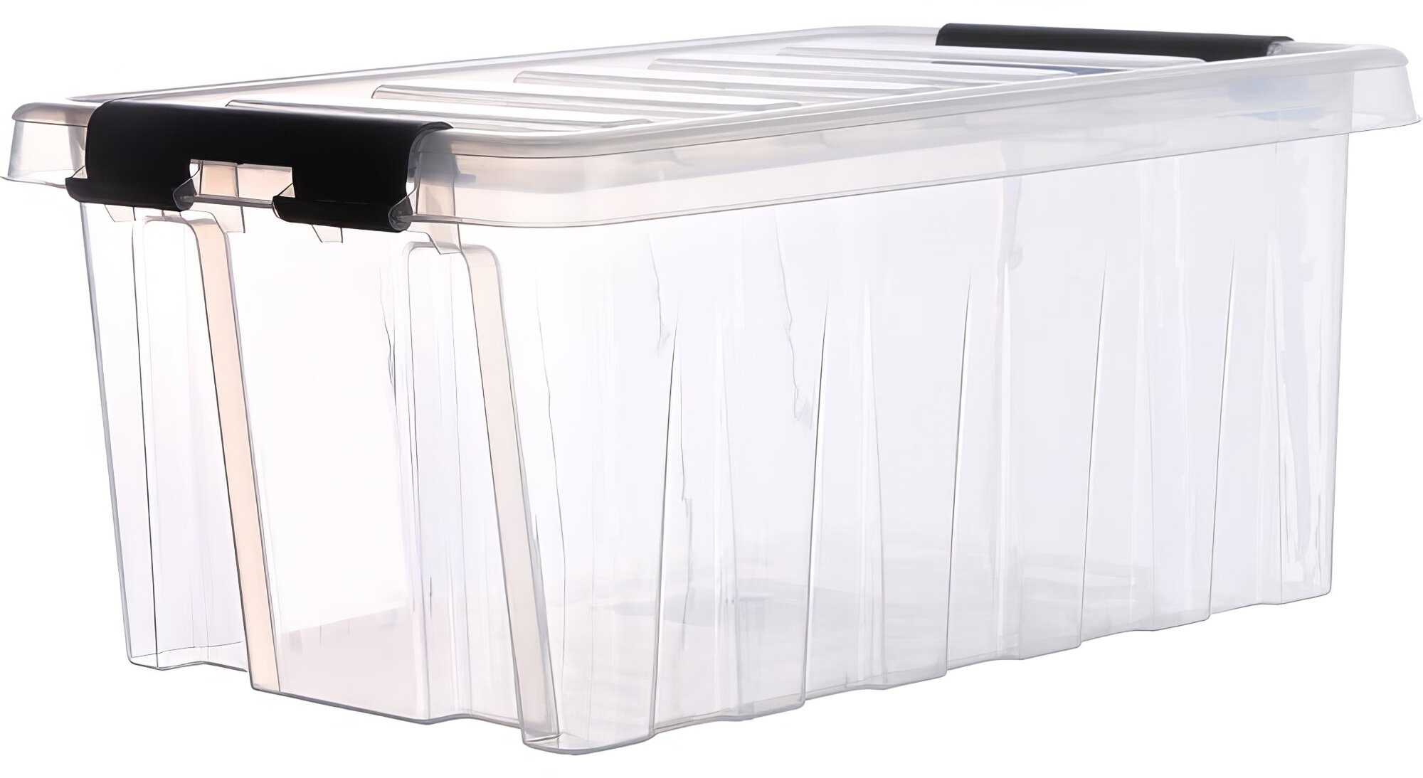 Контейнер с крышкой HONEYCOMB 415x300x195, 16 л, прозрачный M-016-00.07n