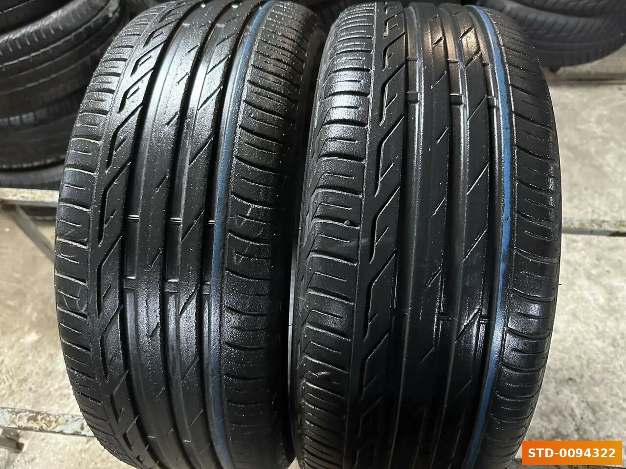 Комплект (2 шт) летних БУ шин Bridgestone Turanza T001 195/55 R16 25% износ 8023121907