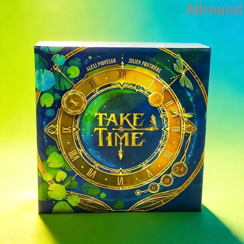 Настольная игра: TAKE TIME решение головоломок, совместное мышление, для 2-4 человек.