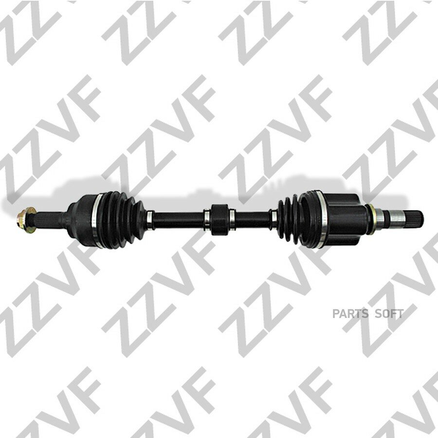 Привод В сборе левый (L) (2.0L) МКПП 6-ТИ ступ. MAZDA 3 (BK) (05-07) от официального дистрибьютора, ZZVF, артикул MZ9011