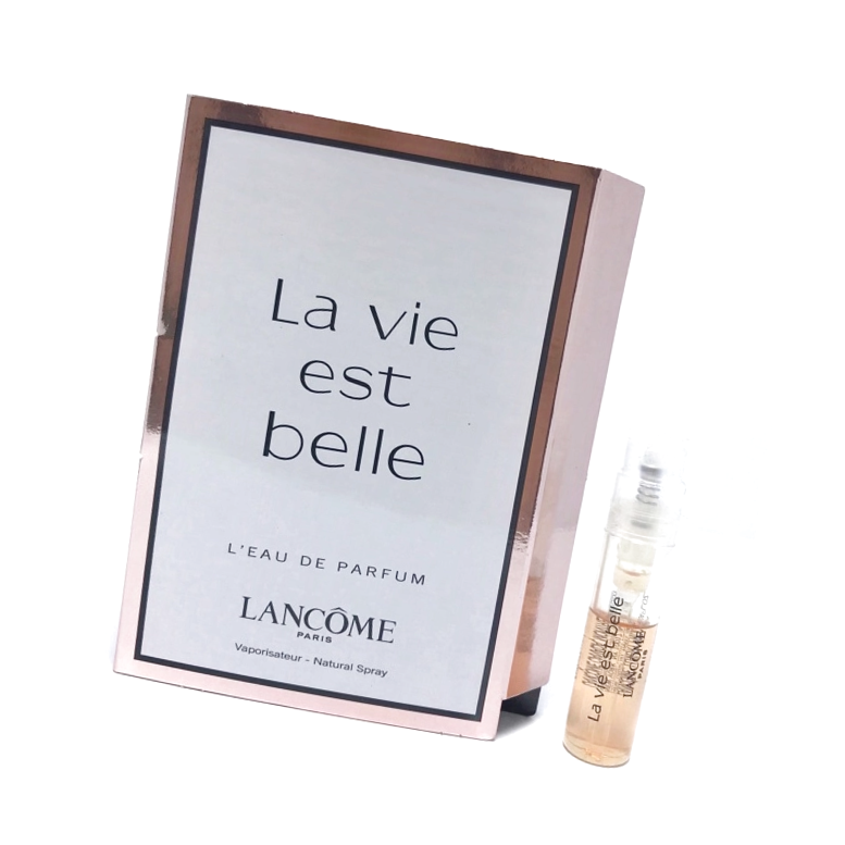 Парфюмерная вода Lancome La Vie Est Belle пробник 1.2 / Ланком Ла Ви Эст Бель миниатюра яркого аромата / Сэмпл парфюма