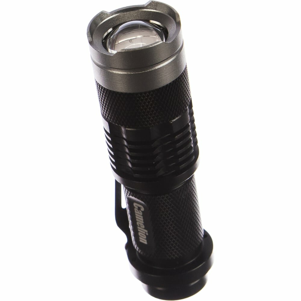 Фонарь Camelion LED5135 черный, LED XPE, ZOOM, 3 режима, 1XLR6 в комплекте, алюминий, блистер 12915