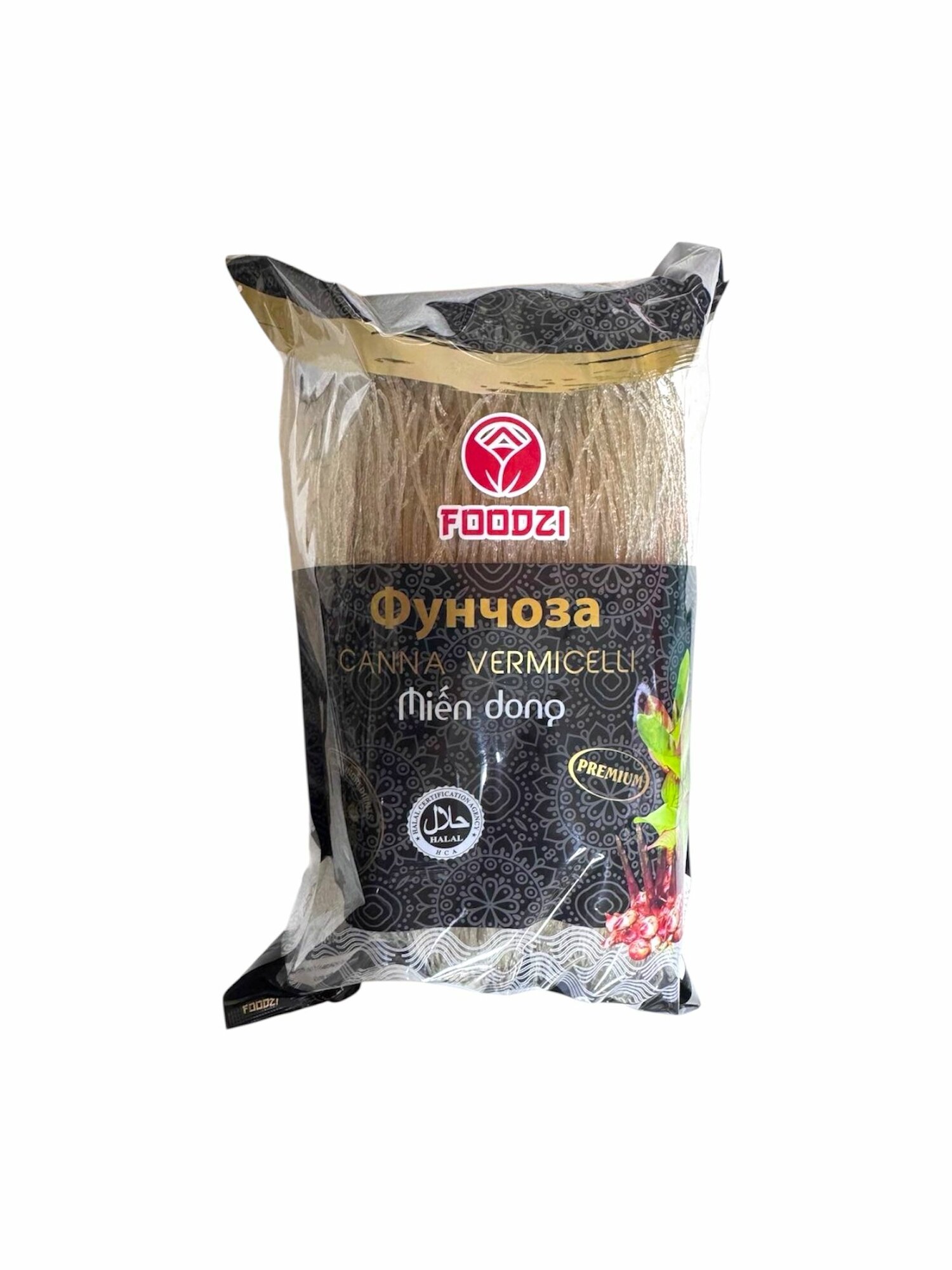 FOODZI Фунчоза из тростниковой муки Canna Vermicelli 500 гр