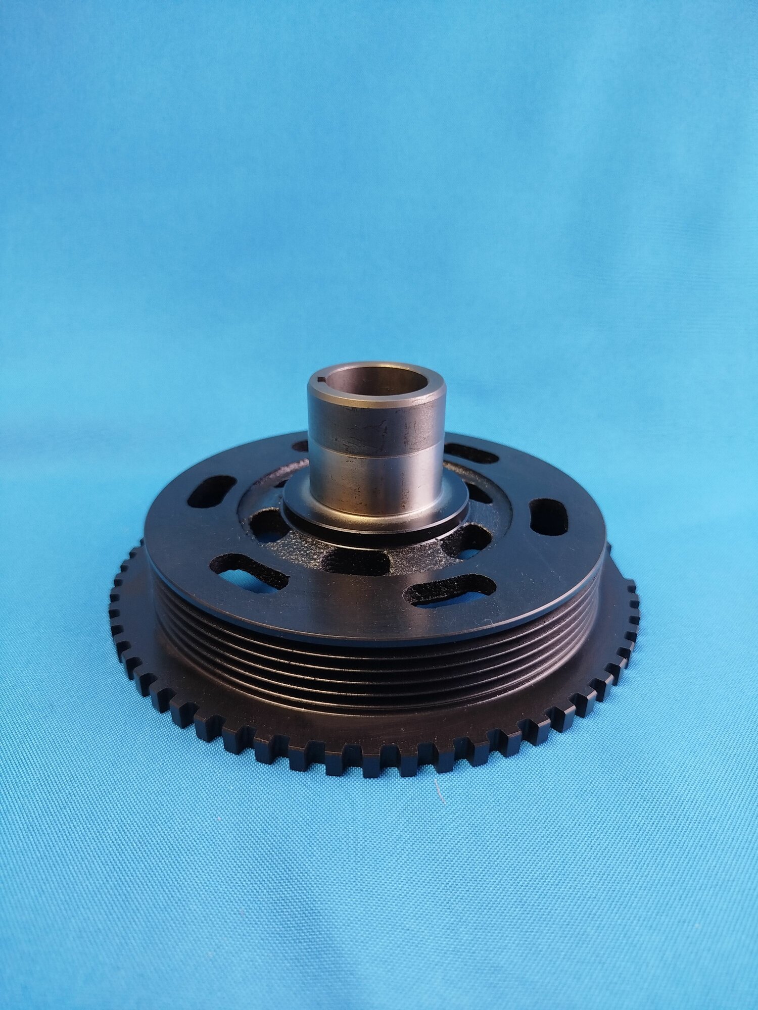 Шкив коленвала (демпфер) "SLON" для а/м Шевроле-Нива чугунный