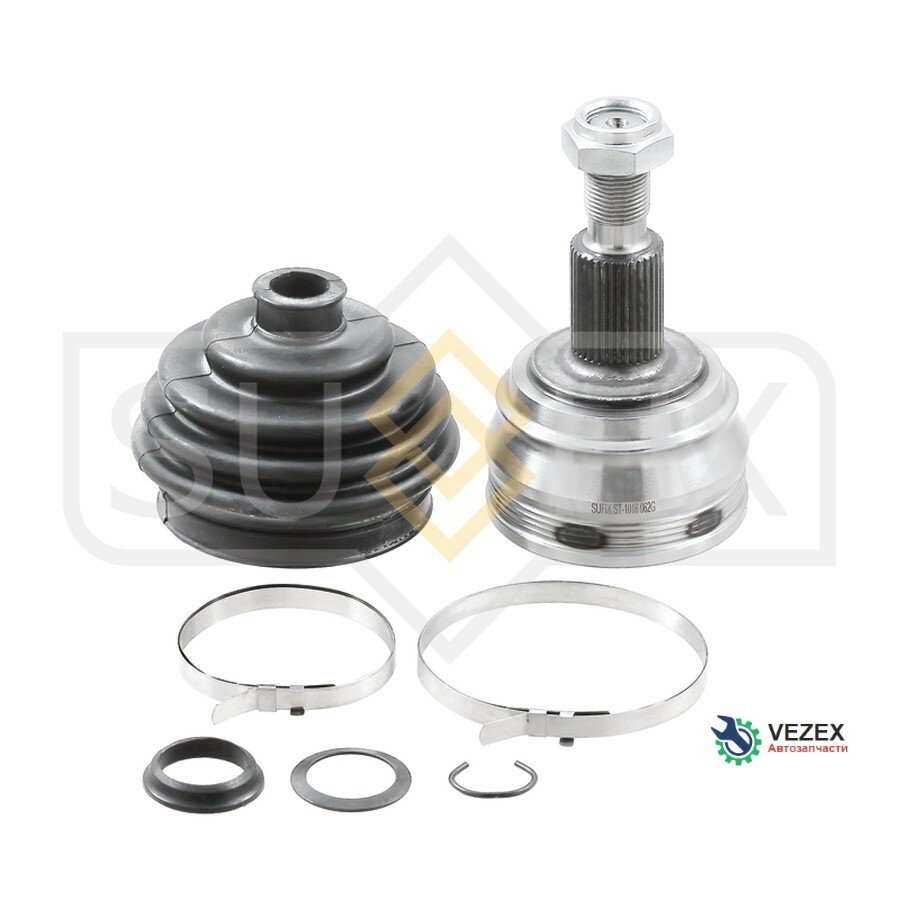 SUFIX ST1016 ШРУС наружный | перед прав/лев | AUDI A3 1.6 96-00/A6 2.8 99-05, SKODA Octavia 1.4-1.9D 97>, VW Bora 1.4-1.9D 98-05/Golf IV 1.4-1.9D 97-05