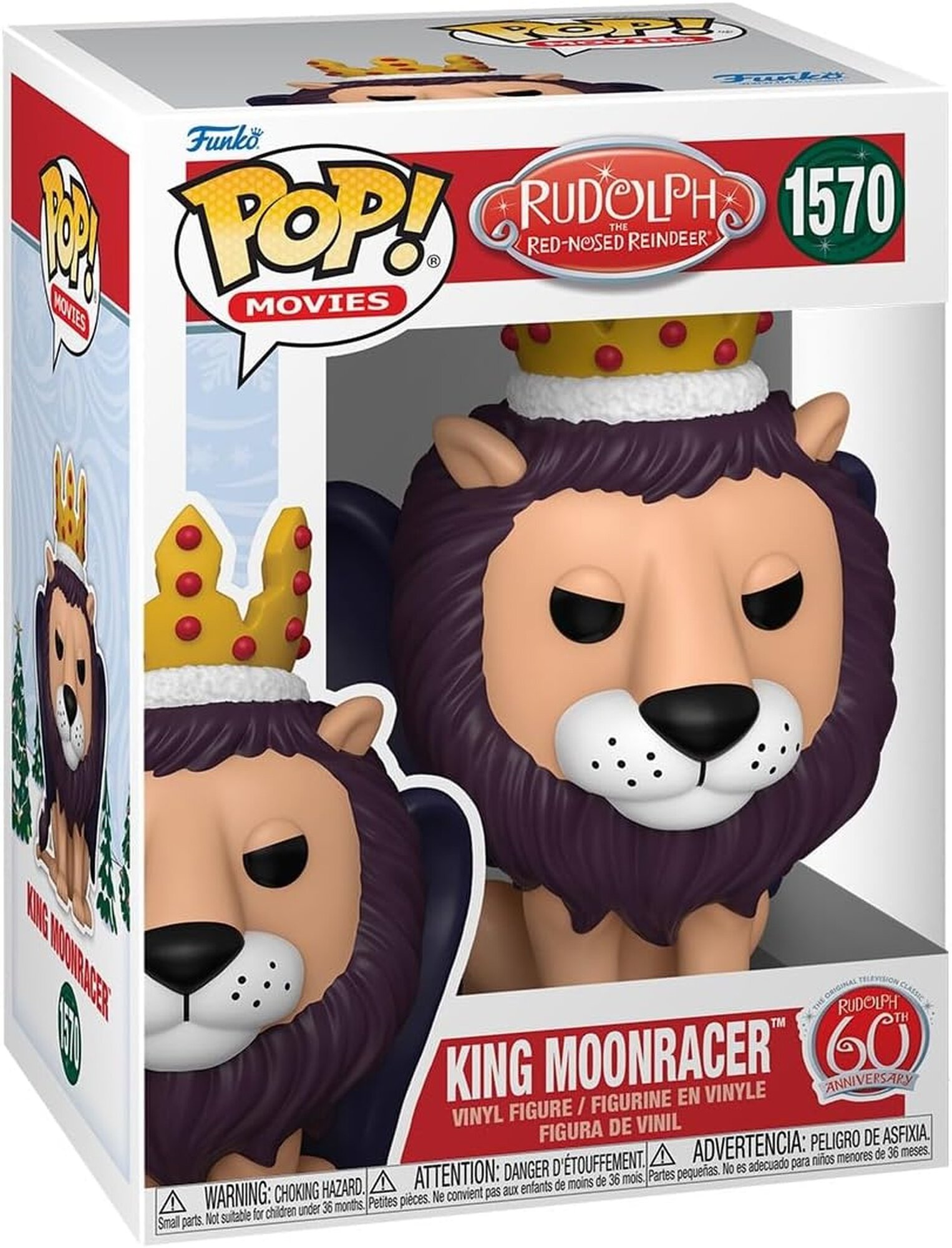 Фигурки Funko Pop MOVIES - Коллекционная фигурка Приключения оленёнка Рудольфа King Moonracer - Фанко 1570