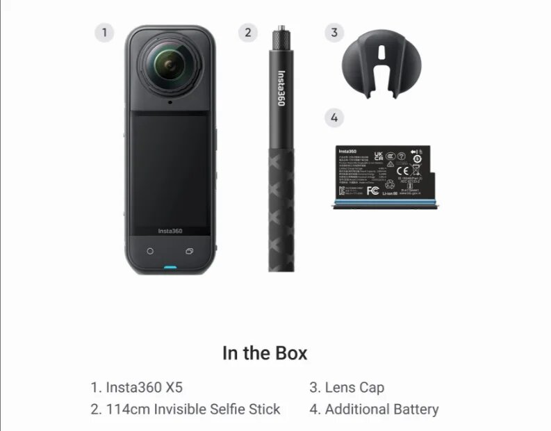 Аксессуары для Insta360 X5