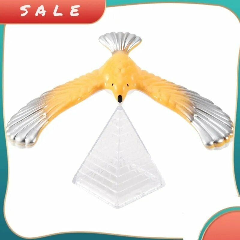 (V T I A) Волшебная балансирующая птица, научная настольная игрушка, балансирующий орел, новинка, детская развивающая игрушка с подставкой в виде пирамиды, случайный цвет