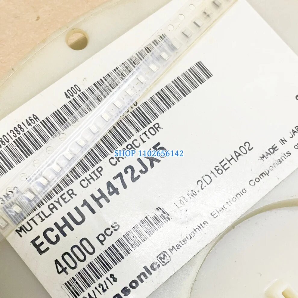20 шт. 470PF-4700PF 1200PF 1500PF SMT CBB 0805 2012 SMD металлизированный пленочный конденсатор PPS 1800PF ECHU1H471J ECHU1H152J ECHU1H122 472