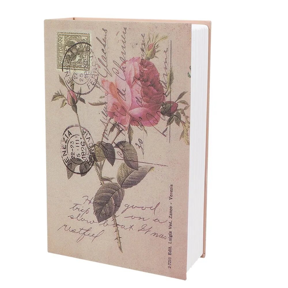 Коробка для хранения в виде книги для защиты имущества, коричневая, 779г