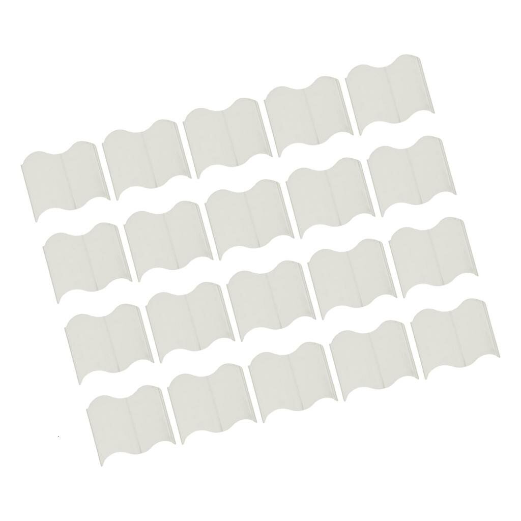 Пластиковый садовый забор, Белый