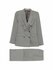 Комбинезон Tagliatore Pinstripe double-breasted suit, размер 42, серый