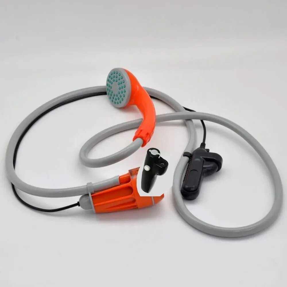 Автономный мини-душ Berkut SW-X2, 2,5 л/мин, портативный, оранжевый/черный