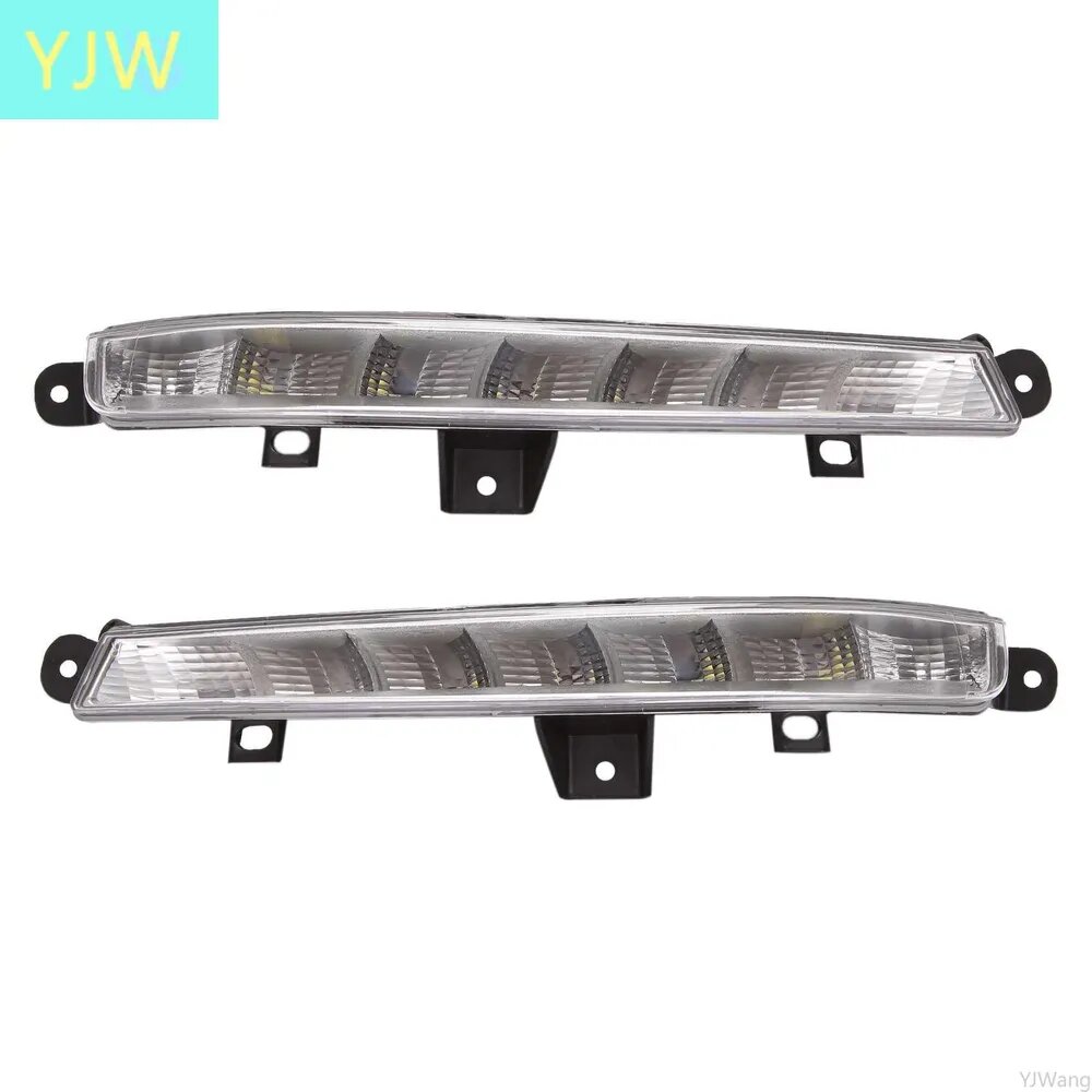 Автомобильные левые и правые светодиодные противотуманные фары DRL дневные ходовые огни для Mercedes Benz W221 S63 AMG 2007-2013 2218201356YJWang