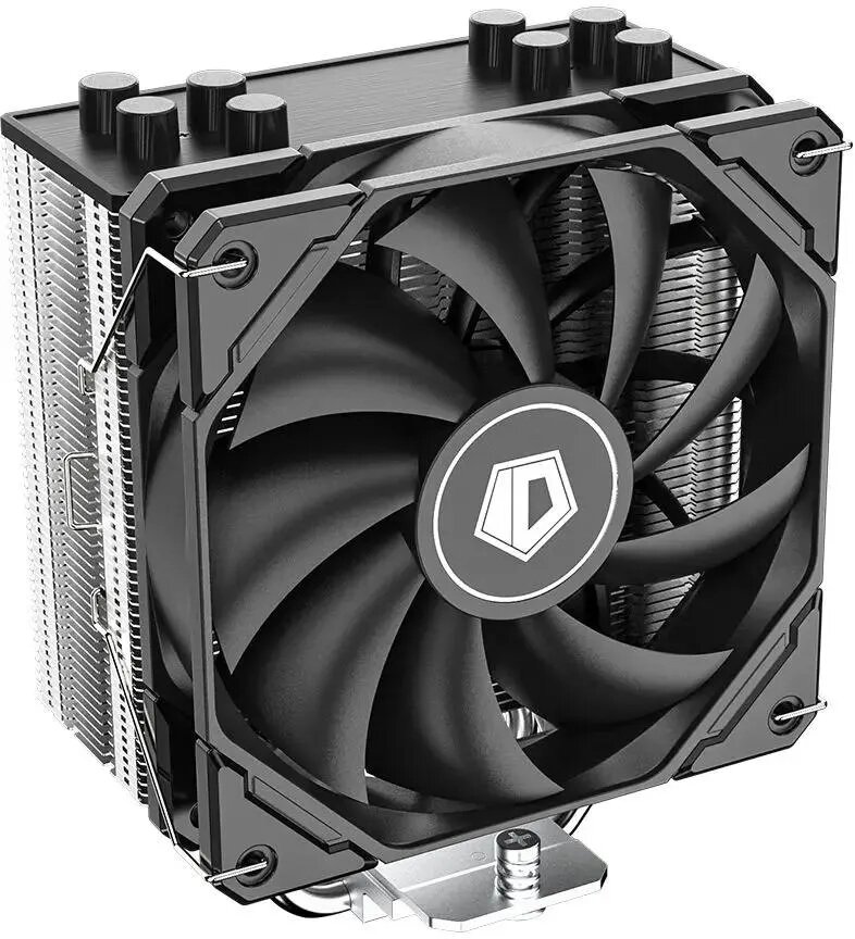 Устройство охлаждения(кулер) ID-COOLING SE-224-XTS, 4-pin, 120мм, серебристый, Bulk [se-224-xts bulk]