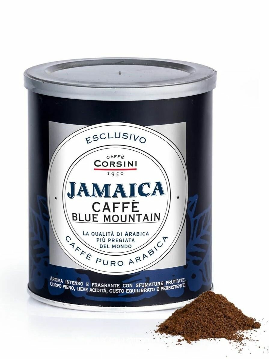 Кофе молотый Compagnia Dell'Arabica JAMAICA BLUE MOUNTAIN 250г