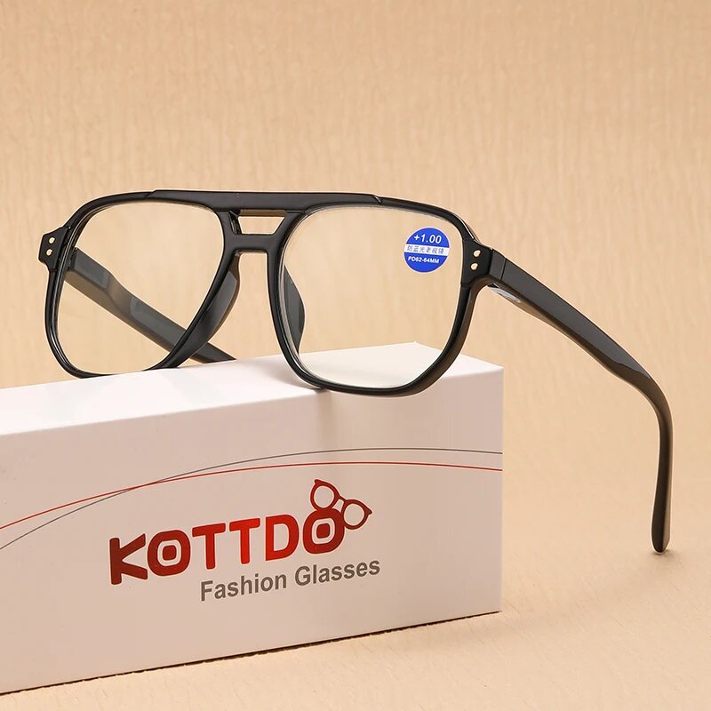 Очки для чтения KOTTDO черные +1.0