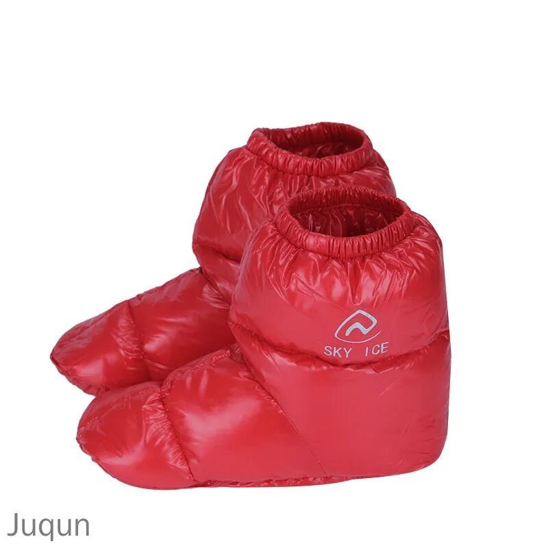 Чуни пуховые туристические / Пуховые носки/ Спальники для ног (XL)