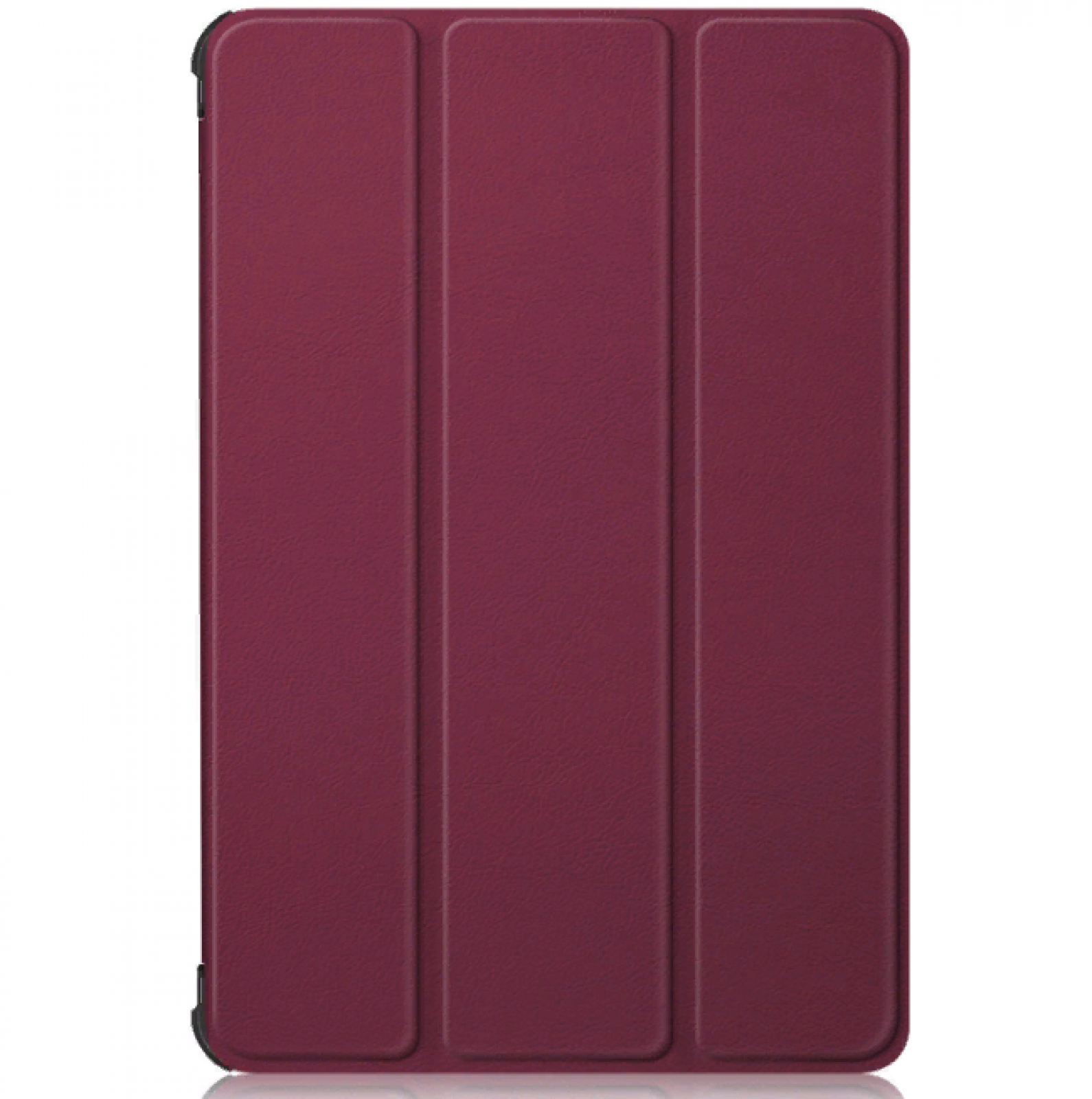 Умный чехол-книжка MyPads Il Sottile для Samsung Galaxy Tab S6 Lite 10.4" бордовый самый тонкий